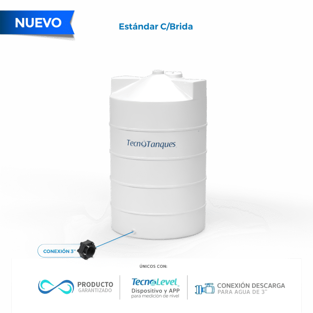 Tanque de 15000 litros para agua y químicos. Tanques Industriales.
